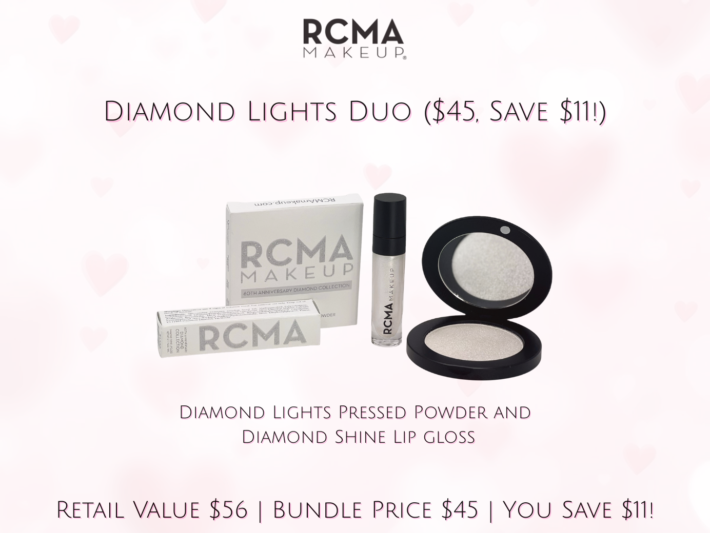 Diamond Lights Duo- $45 (Save $11) – RCMA Makeup